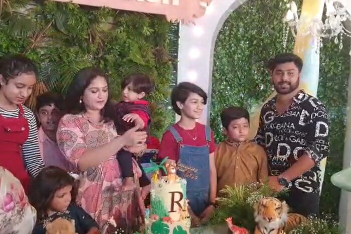 ರಾಯಲ್ ಆಗಿ ನಡೆಯಿತು Raayan Raj Sarja ಮೊದಲ ಹುಟ್ಟುಹಬ್ಬ: ಇಲ್ಲಿವೆ ಚಿತ್ರಗಳು