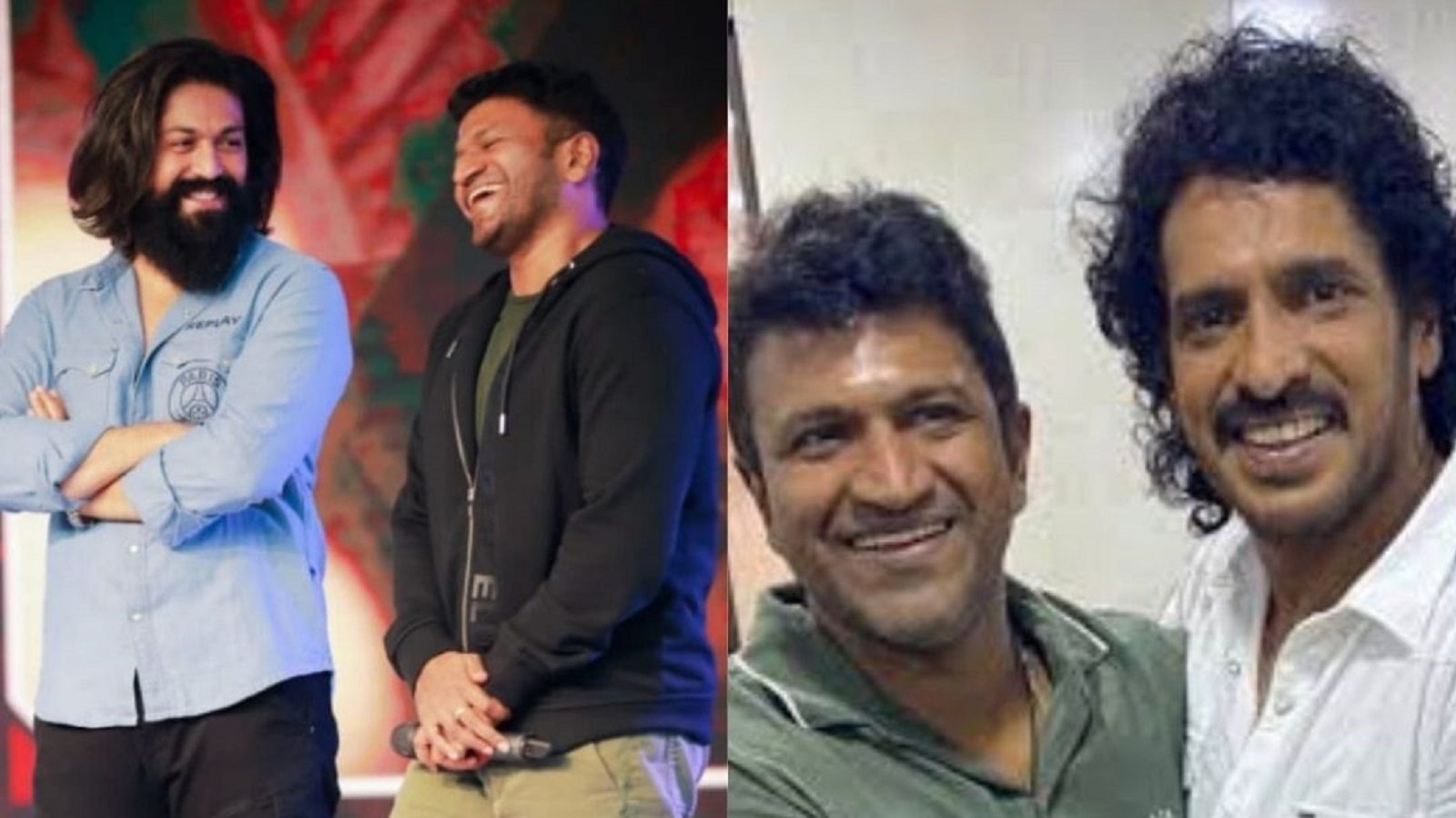 Rocking Star Yash And Upendra Many Other Remembered Puneeth Rajkumar On ...