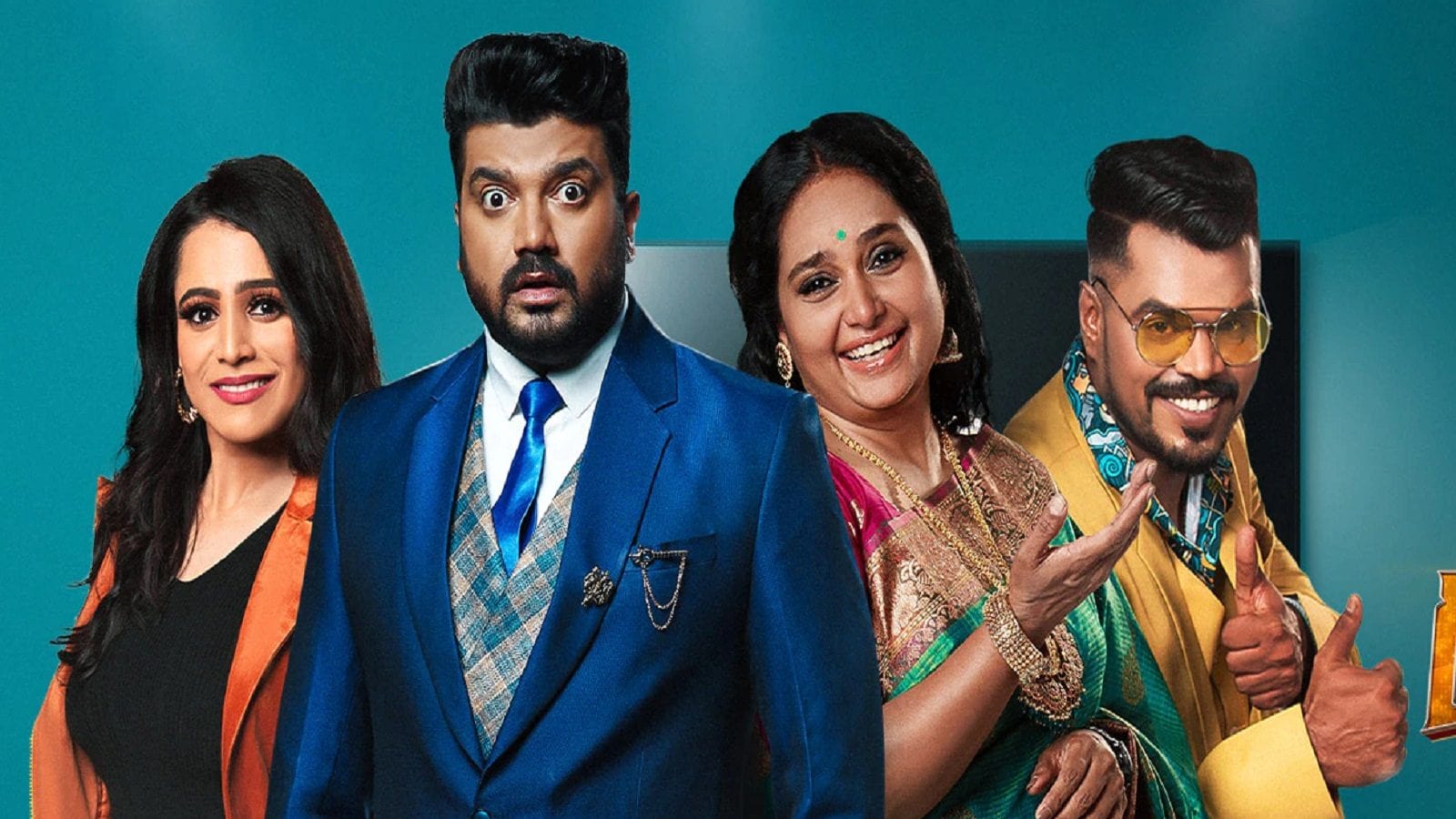 kannada gichi-giligili reality show niranjan deshpande replace to manju ...