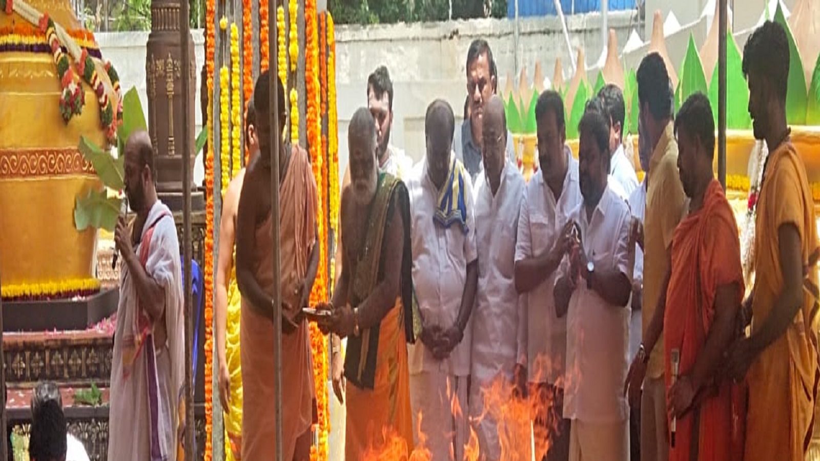 Brahma Kalasa Pooja at State JDS Office JP Bhavan Abs pvn | HD ...