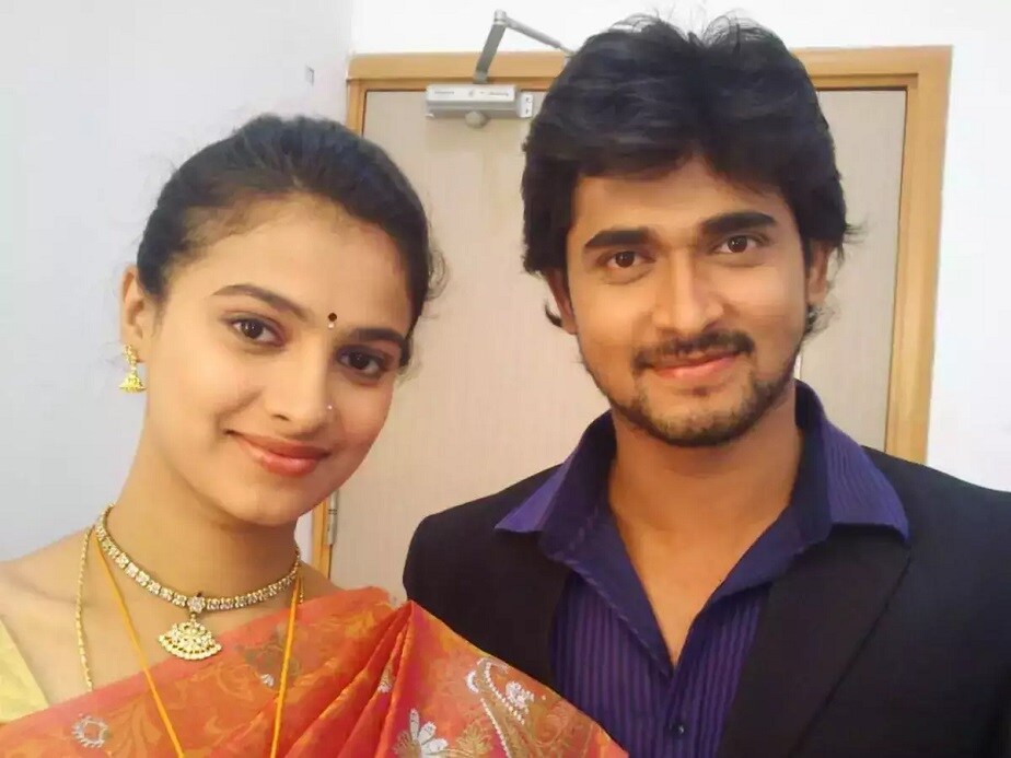 Sandalwood actor serial actor Chandan Kumar Birth day he is Kavitha ...