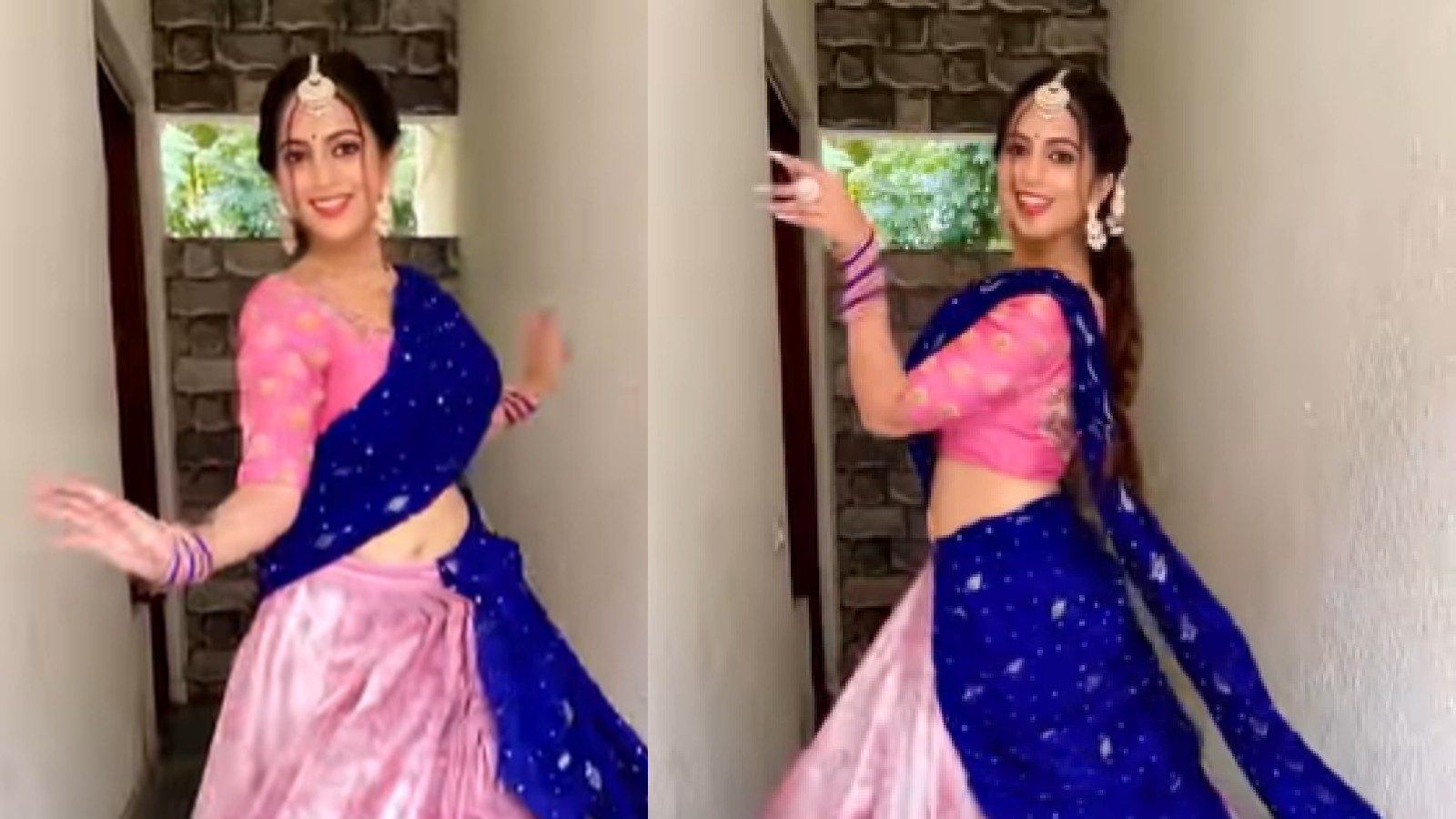 Niveditha Gowda Celebrates Ganesha Chathurthi with husband | ಗಣೇಶ ...