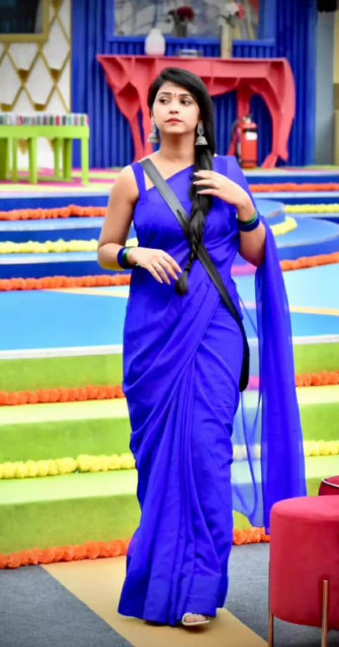 Amulya Gowda: ನೀಲಿ ಸೀರೆಯಲ್ಲಿ ಅಮೂಲ್ಯ ಗೌಡ ಕ್ಯೂಟ್ ಲುಕ್! – News18 ಕನ್ನಡ