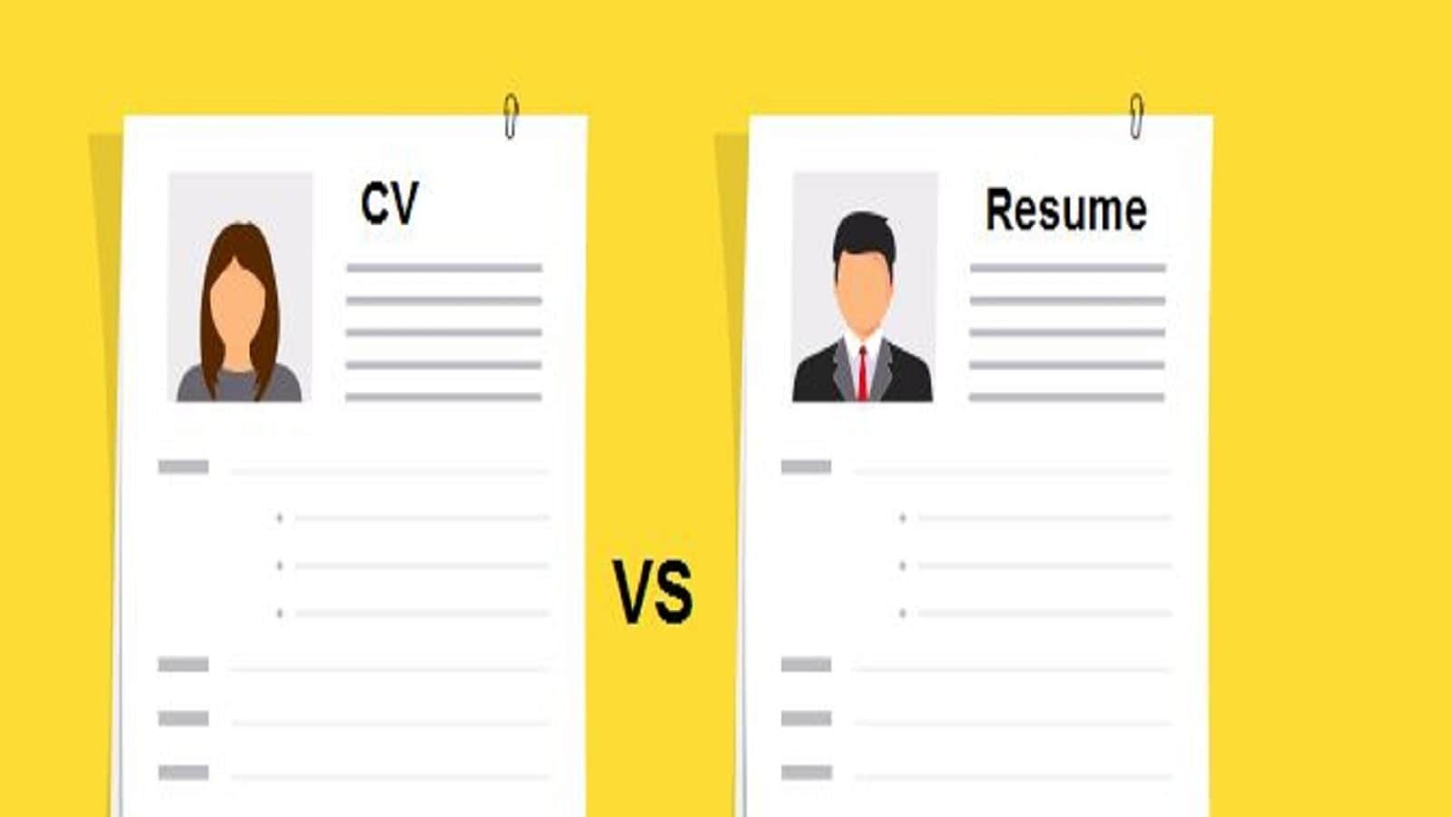 CV ಮತ್ತು Resume ನಡುವಿನ ವ್ಯತ್ಯಾಸವೇನು? ಉದ್ಯೋಗ ಸಿಗಲು ಫ್ರೆಶರ್ಸ್ ಯಾವುದನ್ನು ...
