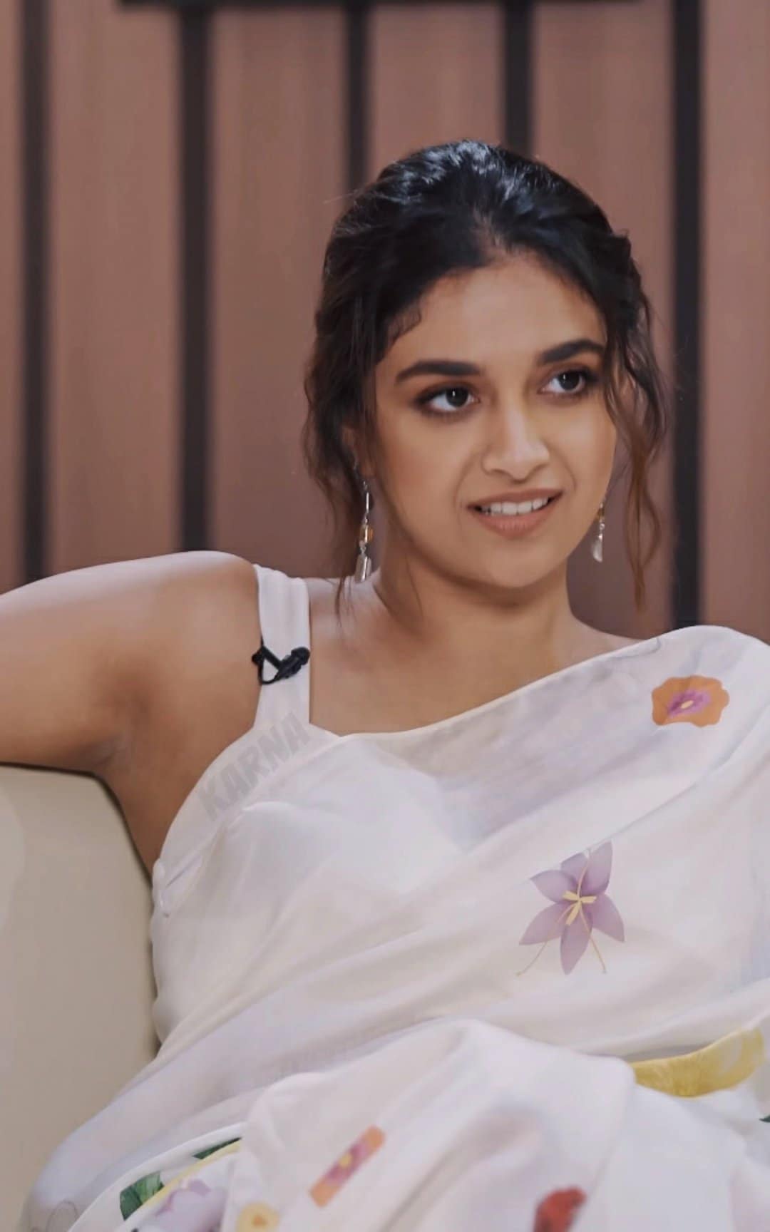 Keerthy Suresh: ಕೀರ್ತಿ ಸುರೇಶ್ ಸೀರೆಯಲ್ಲಿ ಗಿಡ, ಬಳ್ಳಿ, ಹೂಗಳು! ಹೇಗಿದೆ ನೋಡಿ ...