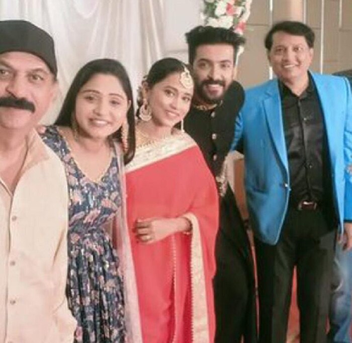 'ಪಾರು' ನಟ ಶರತ್ ಪದ್ಮನಾಭ್ ಮದುವೆ, ಆರತಕ್ಷತೆ ಫೋಟೋಸ್ ನೋಡಿ