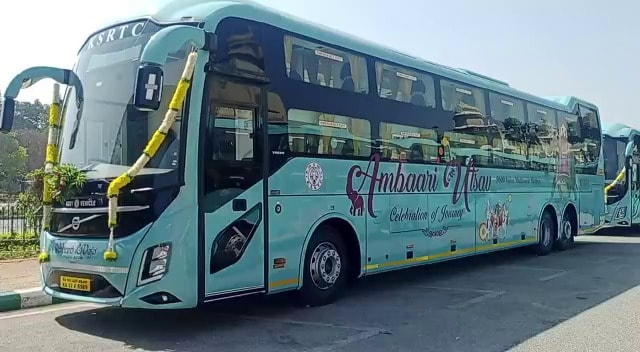 KSRTC ಪ್ರಯಾಣಿಕರಿಗೆ ಸಿಹಿಸುದ್ದಿ! ಹೈಟೆಕ್ ಅಂಬಾರಿ ಉತ್ಸವ ಬಸ್ ಹೀಗಿದೆ ನೋಡಿ ...