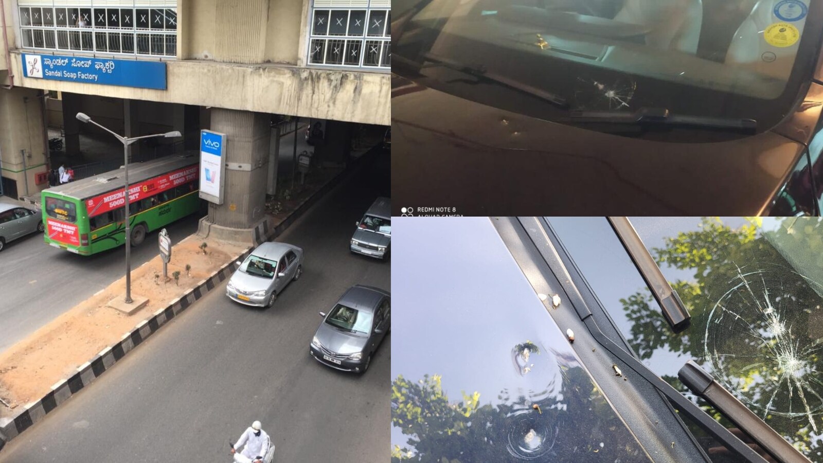 ಮತ್ತೊಮ್ಮೆ ನಮ್ಮ ಮೆಟ್ರೋ ಅವಾಂತರ; ಚಲಿಸುತ್ತಿದ್ದ ಕಾರ್ ಮೇಲೆ ಬಿದ್ದ ಕಬ್ಬಿಣದ ತುಂಡು – News18 ಕನ್ನಡ