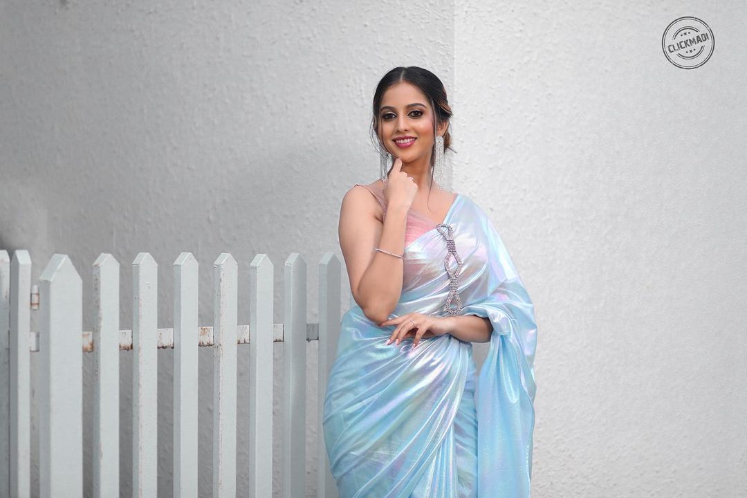 ಹಸಿರು ಸೀರೆಯುಟ್ಟ ನಿವೇದಿತಾ ಗೌಡ; ಯಾರಿಗಾಗಿ ಕಾಯ್ತಿದೆ ಈ ಗೊಂಬೆ? | Niveditha Gowda in green saree photo ...