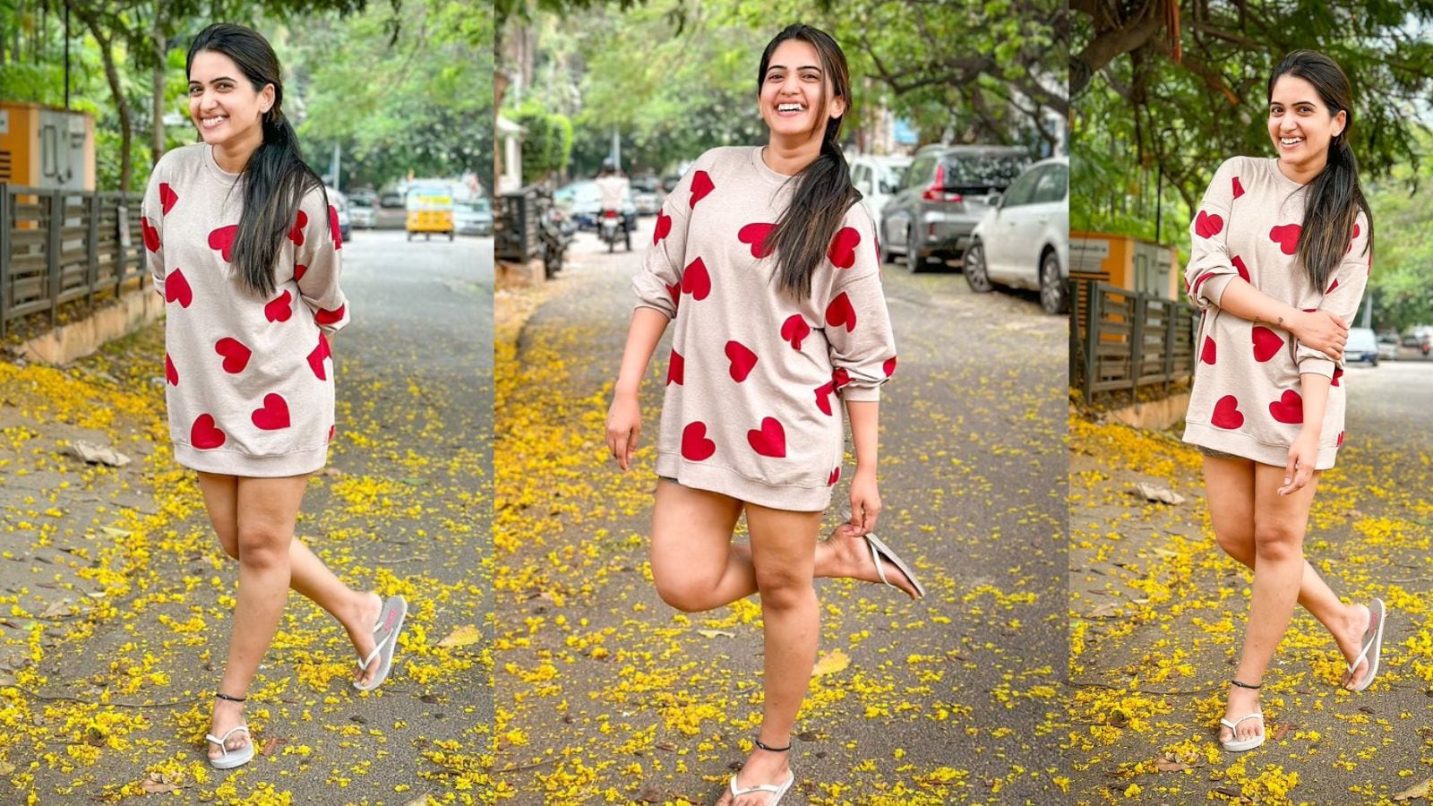 Sravanthi: ಪ್ಯಾಂಟ್ ಇಲ್ವೇನಮ್ಮಾ? ಬರೀ ಟೀಶರ್ಟ್ ಧರಿಸಿ ಪೋಸ್ ಕೊಟ್ಟ ನಿರೂಪಕಿ ...