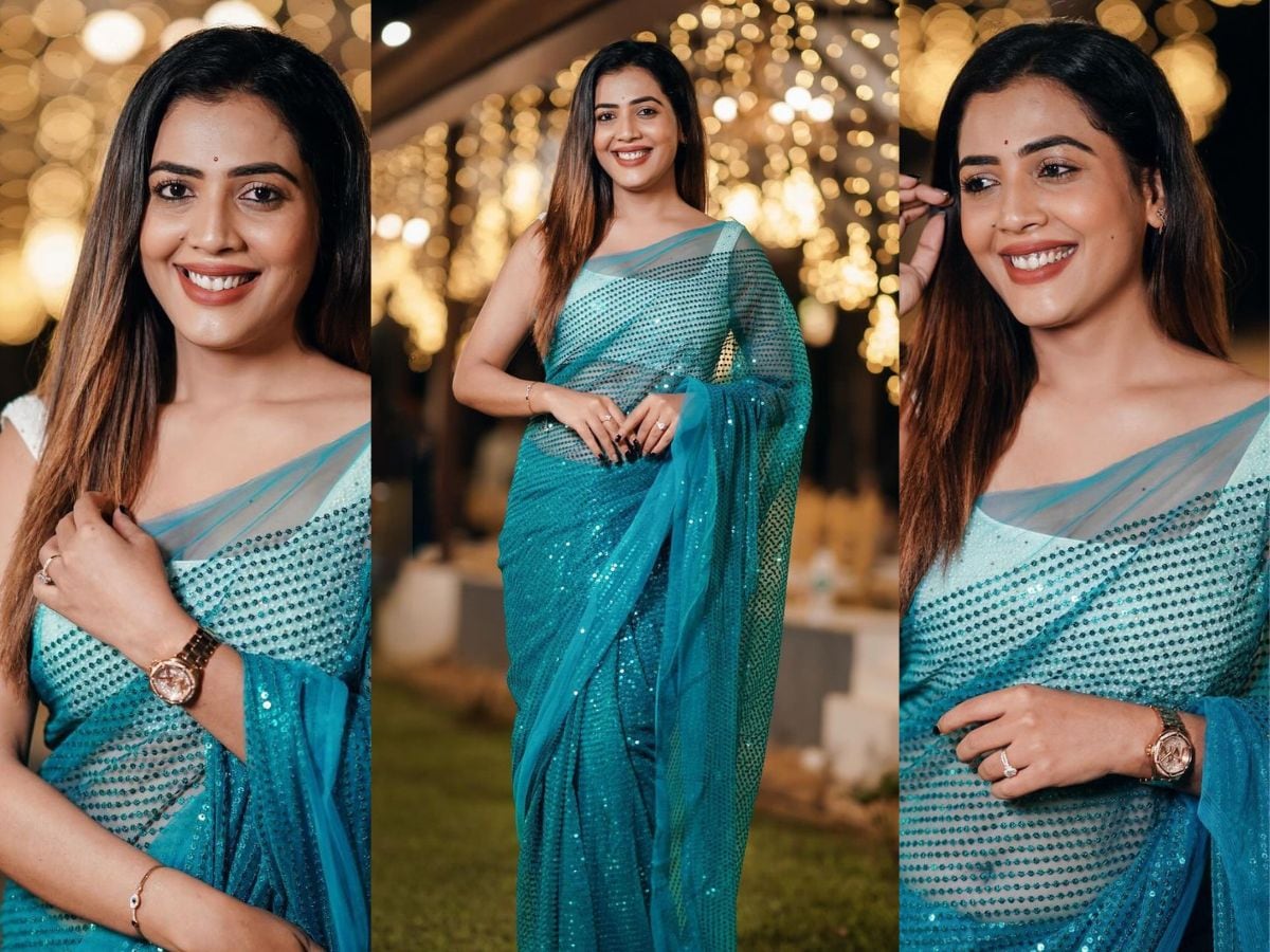 ಸೀರೆಯಲ್ಲಿ ಸಾರಾ ಅಣ್ಣಯ್ಯ! 'ಮಹಿಮಾ' ಅಂದಕ್ಕೆ ಫ್ಯಾನ್ಸ್ ಫಿದಾ | Serial actress ...