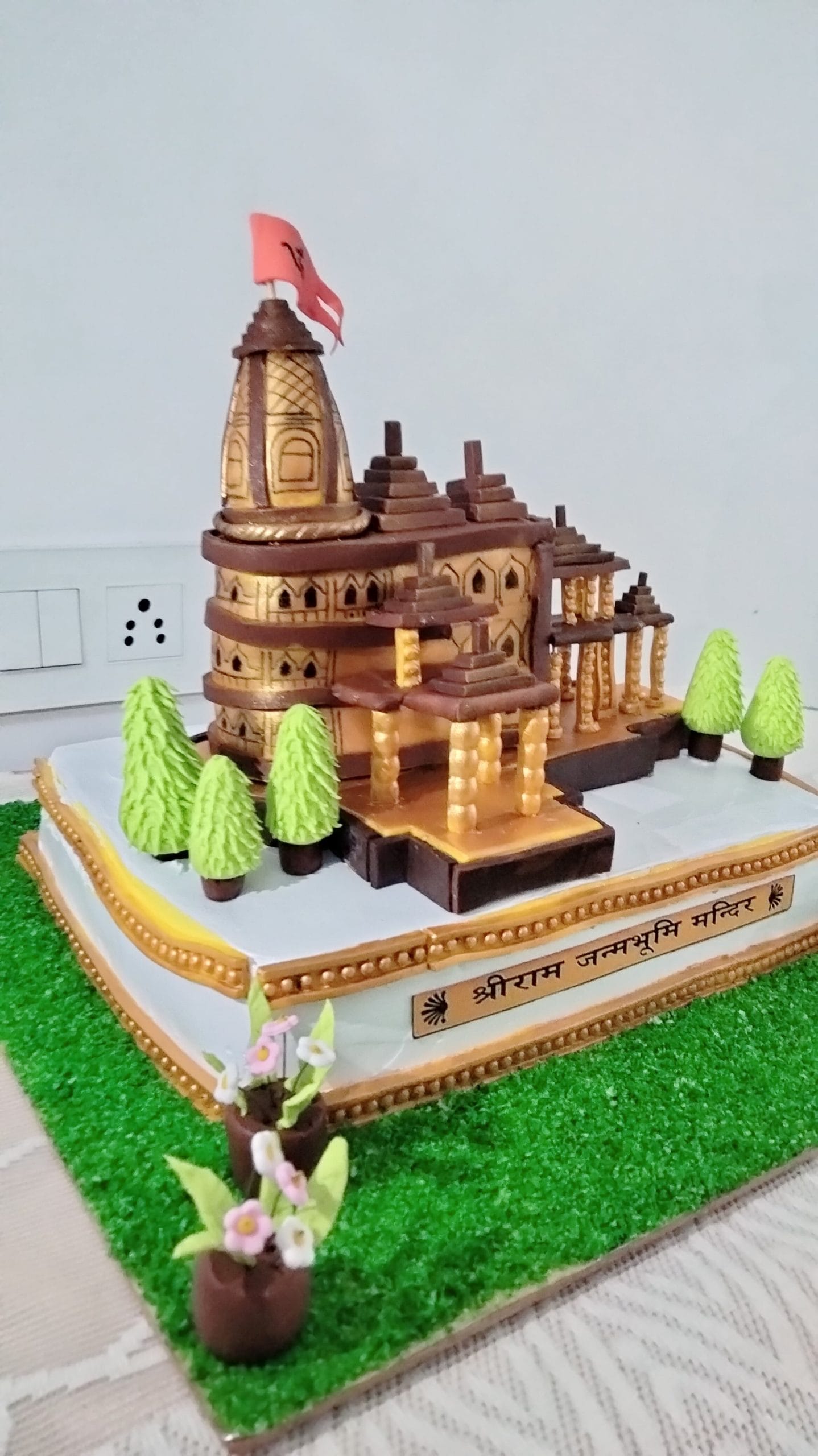 Ram Mandir Cake: ಕ್ರಿಸ್‍ಮಸ್ ಕೇಕ್‍ನಲ್ಲೂ ರಾಮಮಂದಿರ, ಎಲ್ಲೆಡೆ ಫೋಟೋಸ್ ವೈರಲ್ ...