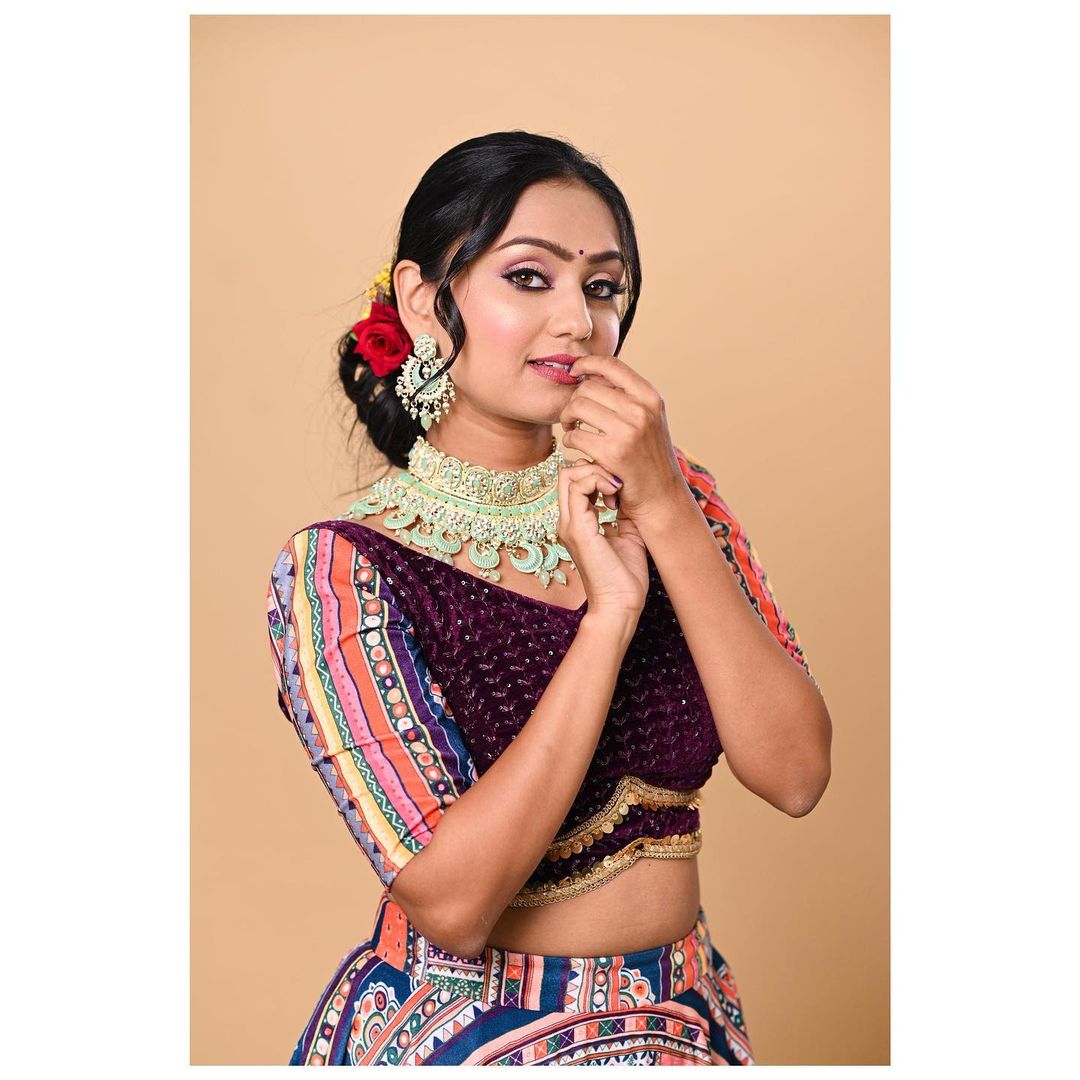 Lakshmi Baramma serial actress tanvi rao looks beautiful in traditional ...