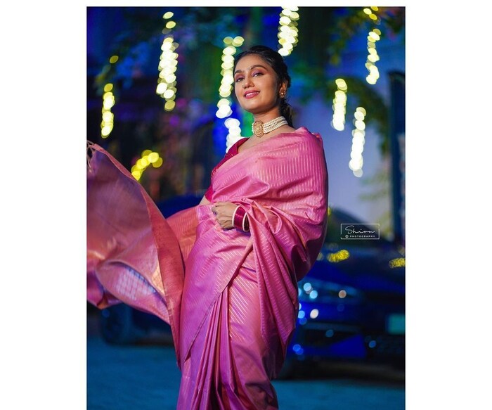 Lakshmi Baramma serial actress tanvi rao looks beautiful in traditional ...