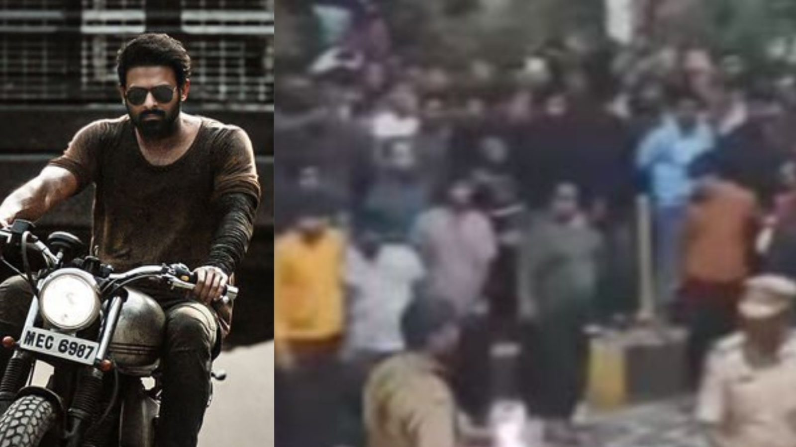 ಹೈದರಾಬಾದ್ ಸಂಧ್ಯಾ ಥಿಯೇಟರ್ ಬಳಿ ಪ್ರಭಾಸ್ ಅಭಿಮಾನಿಗಳ ಗಲಾಟೆ! ಪೊಲೀಸರ ಕಂಟ್ರೋಲ್ ...