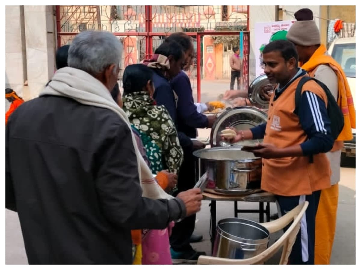 Adamya Chetana: ಅಯೋಧ್ಯೆಯಲ್ಲಿ ಅದಮ್ಯ ಚೇತನದಿಂದ ಅನ್ನದಾನ; ಭಕ್ತರಿಗೆ ಸಿಗಲಿದೆ ...
