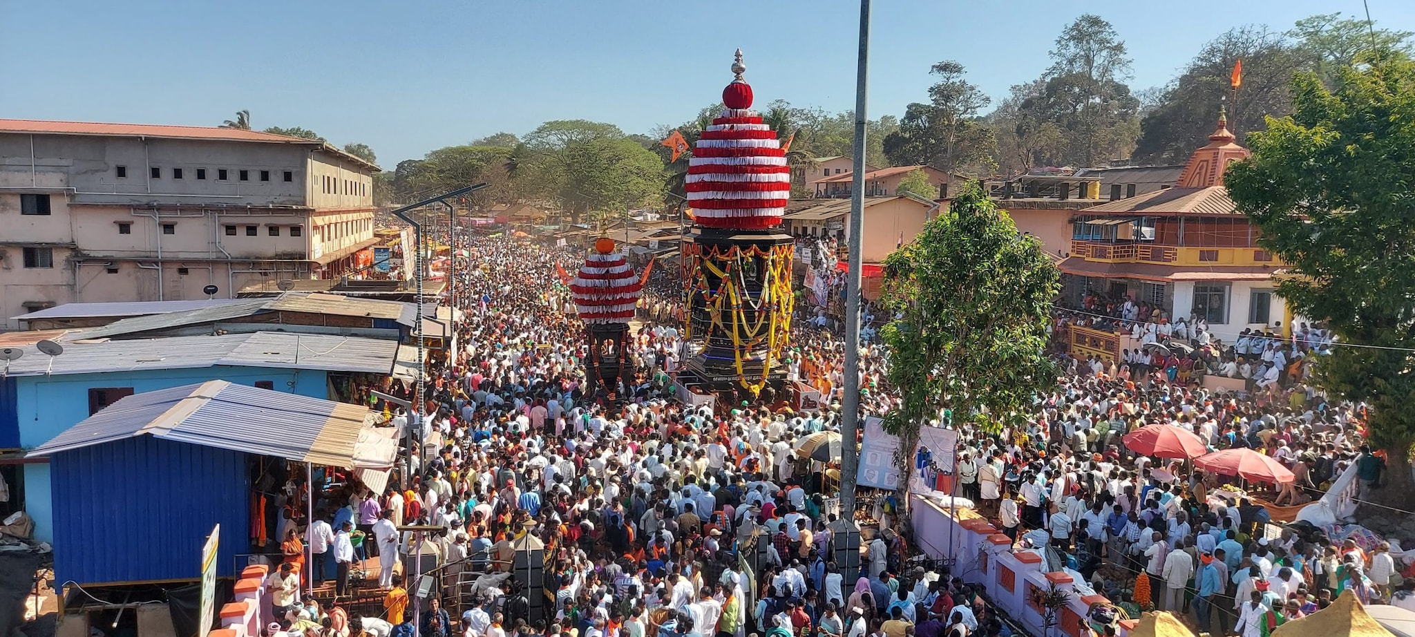 Ulavi Rathotsava: ಉಳವಿ ಚೆನ್ನಬಸವಣ್ಣನ ರಥೋತ್ಸವ; ಬಿದಿರಿನ ಬುಟ್ಟಿ, ಬೆತ್ತ ...