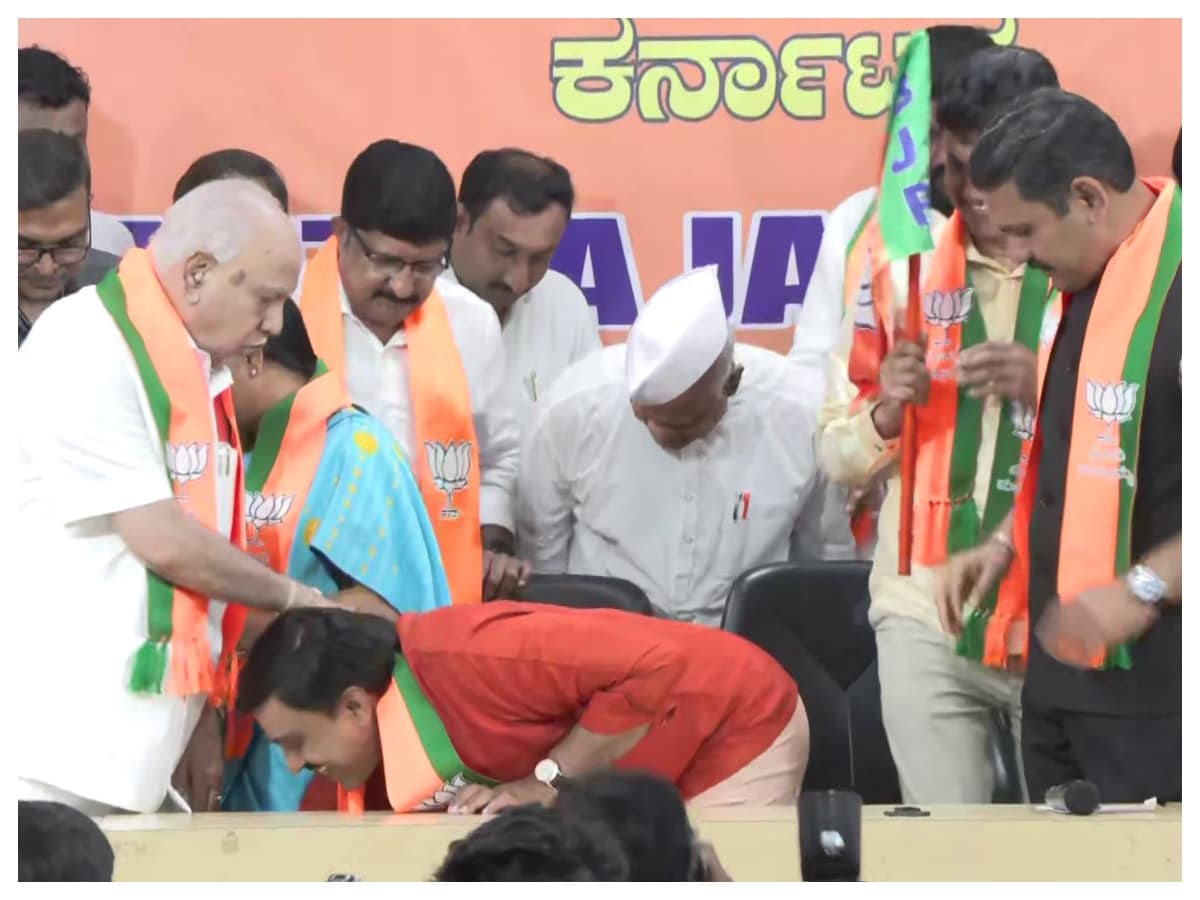 Janardhan Reddy Joins BJP Party: ಬಿಜೆಪಿಗೆ ಸೇರುವ ಕ್ಷಣದಲ್ಲಿ ಬಿಎಸ್‌ವೈಗೆ ...