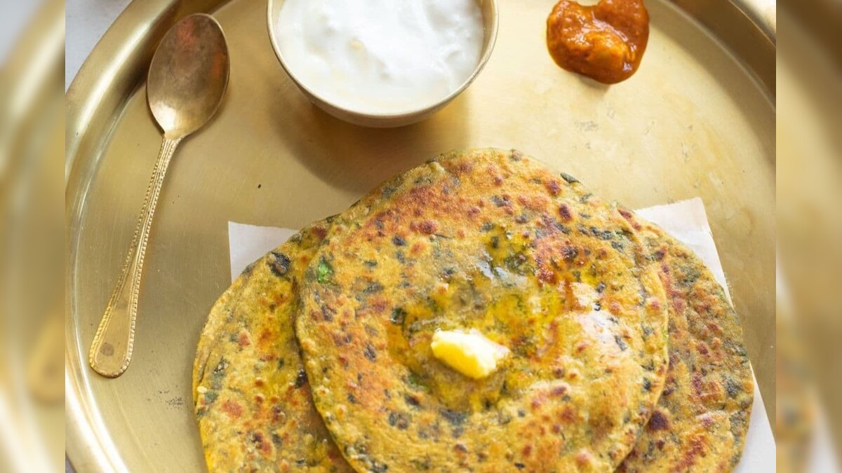 ಸಜ್ಜೆ ಹಿಟ್ಟಿನಲ್ಲಿ ಮೆಂತ್ಯ ಪರೋಟ ಮಾಡಿದ್ದೀರಾ? ಇಂದೇ ಟ್ರೈ ಮಾಡಿ, ಟೇಸ್ಟ್ ಜೊತೆಗೆ ...