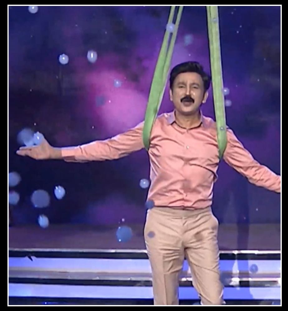 Ramesh Aravind: ಮಹಾನಟಿಯಲ್ಲಿ ಮಹಾ ಪ್ರಯೋಗ; ರೋಪ್ ಡ್ಯಾನ್ಸ್ ಮಾಡಿದ ರಮೇಶ್ ...