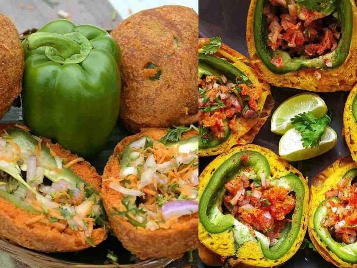 ಸ್ಟ್ರೀಟ್ ಸ್ಟೈಲ್ ಸ್ಪೆಷಲ್ ಕ್ಯಾಪ್ಸಿಕಂ ಬಜ್ಜಿ; ಮನೆಯಲ್ಲೇ ಹೀಗೆ ಮಾಡಿ, ಚಳಿಗೆ ...