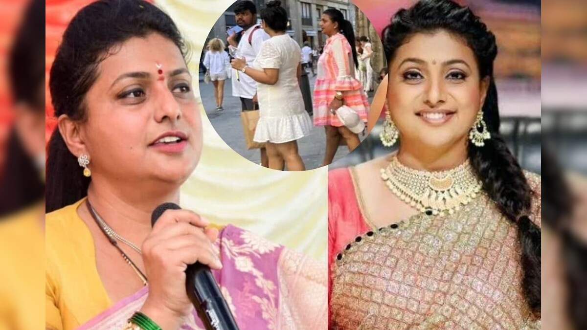 ತುಂಡು ಬಟ್ಟೆ ತೊಟ್ಟು ವಿದೇಶದಲ್ಲಿ ರೋಜಾ ರೌಂಡ್ಸ್ ! ಮಾಜಿ ಸಚಿವೆಯ ಅವತಾರ ಕಂಡು ಜನ ...