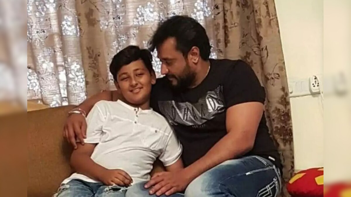 Darshan: ತನ್ನನ್ನು ನೋಡಲು ಬಂದ ಮಗನ ಜೈಲಿನಲ್ಲಿ ಅಪ್ಪಿ ಮುದ್ದಾಡಿದ ದರ್ಶನ್! | darshan hugs son vineesh in ...