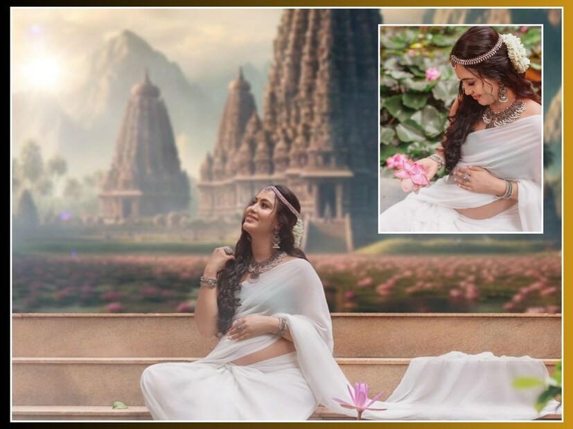 Neha Gowda: ಅಪ್ಸರೆಯಂತೆ ಕಾಣ್ತಿರೋ ಗರ್ಭಿಣಿ ನೇಹಾ ಗೌಡ; ತುಂಬಾ ತುಂಬಾ ಚೆಂದ ನಮ್ಮ ...