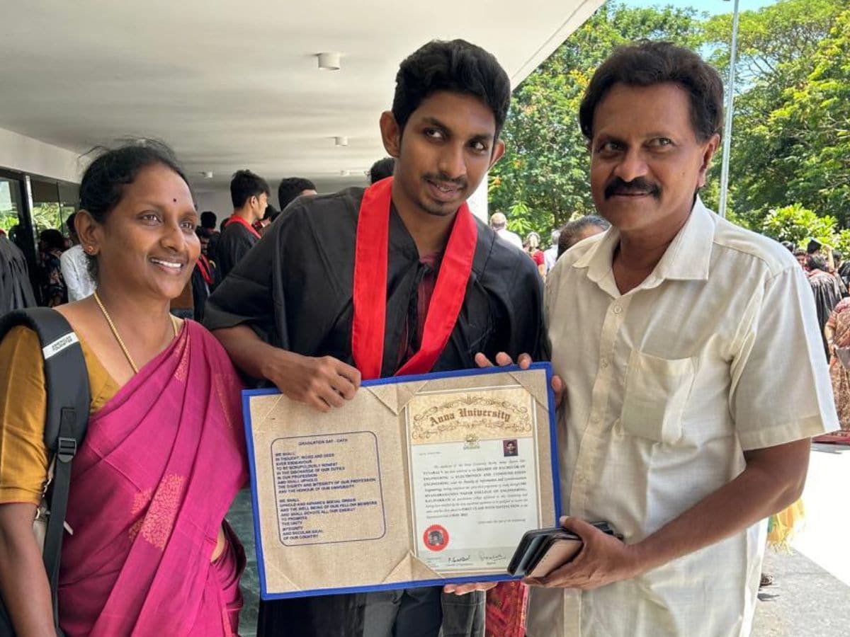 Vinod Raj: ಮಗನ ಪದವಿ ಪ್ರದಾನ ಸಮಾರಂಭದಲ್ಲಿ ಭಾಗಿಯಾದ ವಿನೋದ್ ರಾಜ್! | actor ...