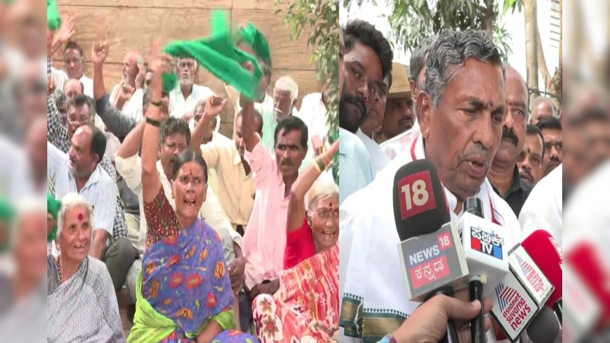 KH Muniyappa: ಮನೆ ಮುಂದೆ ರೈತರ ಧರಣಿ, ಒಳಗೆ ಹೋಮ-ಹವನದಲ್ಲಿ ಮುನಿಯಪ್ಪ ಬ್ಯುಸಿ ...