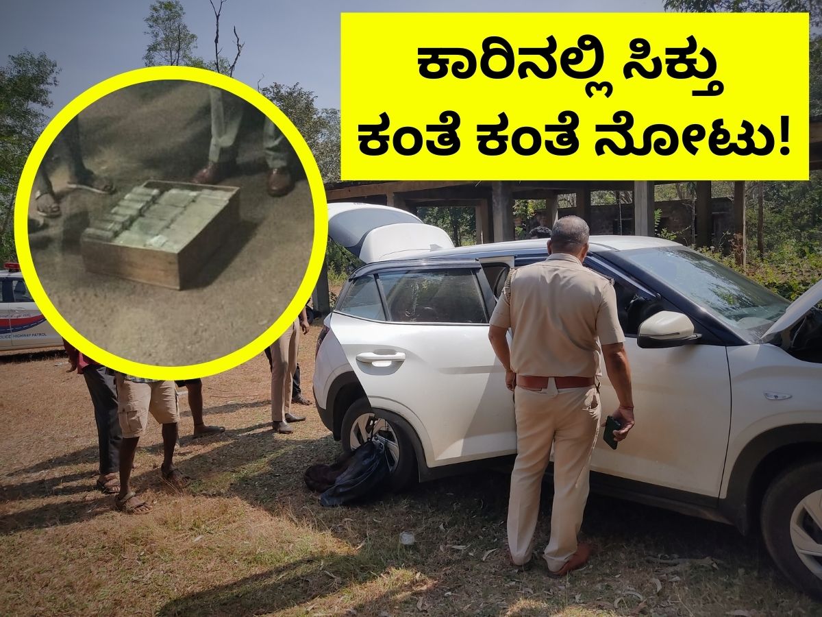 ನಿಲ್ಲಿಸಿದ ಕಾರಿನಲ್ಲಿ ಕಂತೆ ಕಂತೆ ನೋಟು; ಪರಿಶೀಲಿಸಿದ ಪೊಲೀಸರಿಗೆ ಶಾಕ್‌! | in ...