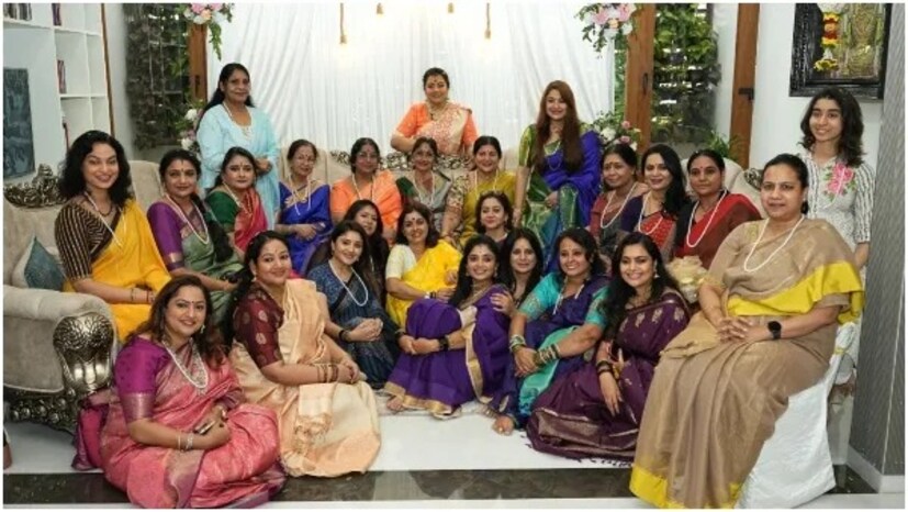 Thara Anooradha: ತಾರಾ ಹೊಸ ಮನೆಯಲ್ಲಿ ಸಂಕ್ರಾಂತಿ ಸಂಗಮ, ಚಂದನವನದ ತಾರೆಯರ ಸಮಾಗಮ ...