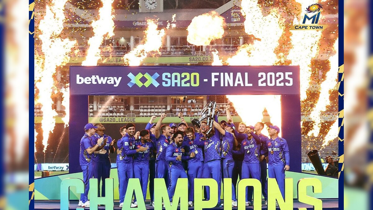 SAT20: ಸನ್ ರೈಸರ್ಸ್ ವಿರುದ್ಧ ಗೆದ್ದ ಮುಂಬೈ! ಎಸ್ ಎ ಟಿ20ಯಲ್ಲಿ MICT ಚೊಚ್ಚಲ ಚಾಂಪಿಯನ್ | SA20 Final MI ...