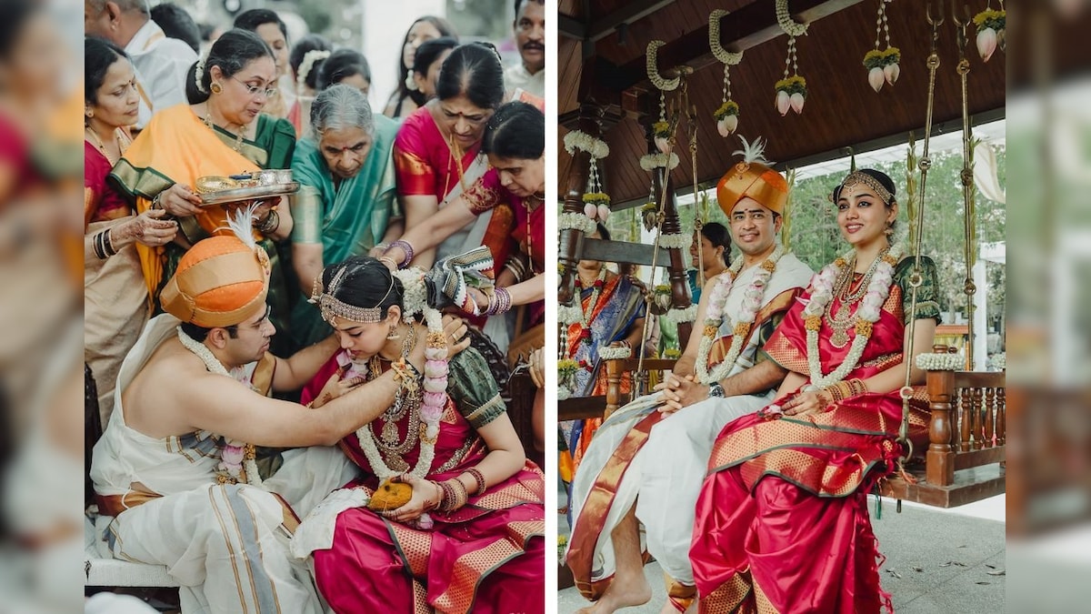 ತೇಜಸ್ವಿ ಸೂರ್ಯ-ಶಿವಶ್ರೀ ಮದುವೆ; ನವದಂಪತಿಯ ಮ್ಯಾರೇಜ್ ಫೋಟೋಗಳು ಇಲ್ಲಿದೆ ...