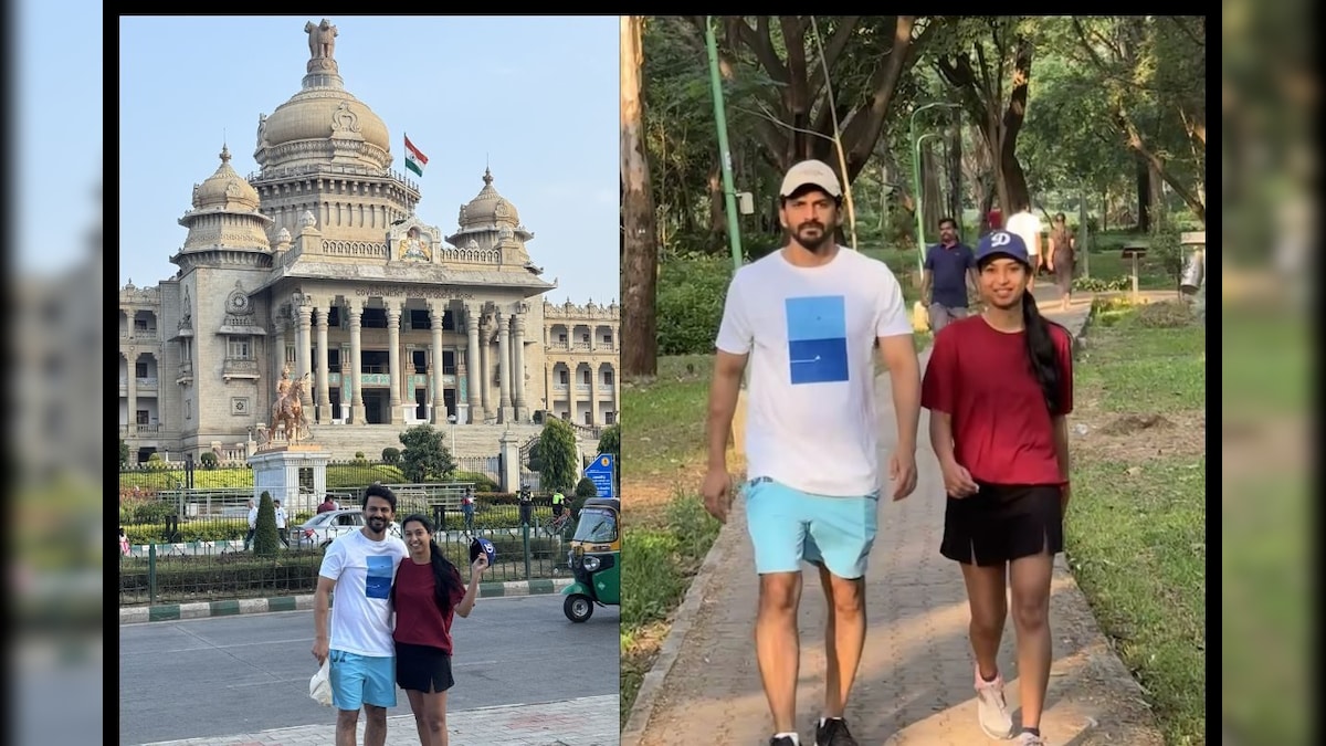 Daali Dhananjay-Dhanyatha: ಸಂಡೆ ಮೂಡ್...ಕಬ್ಬನ್ ಪಾರ್ಕ್ ಹಾದಿ..ಪತ್ನಿ ಜೊತೆಗೆ ...