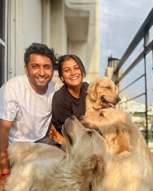 Gouthami jadav: ನಾನು ನನ್ನ ಗಂಡ ಮತ್ತು ಮುದ್ದು ನಾಯಿಗಳು! ಬಿಗ್ ಬಾಸ್ ಗೌತಮಿಯ ...