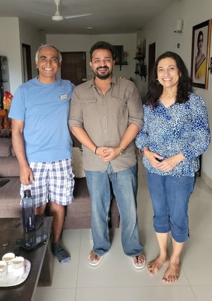 Vijay Raghavendra: ಚಿನ್ನಾರಿ ಮುತ್ತನ ಮನೆಗೆ ಬಂದಳು ಬೆಳದಿಂಗಳ ಬಾಲೆ; ಫೋಟೋ ಫುಲ್ ...