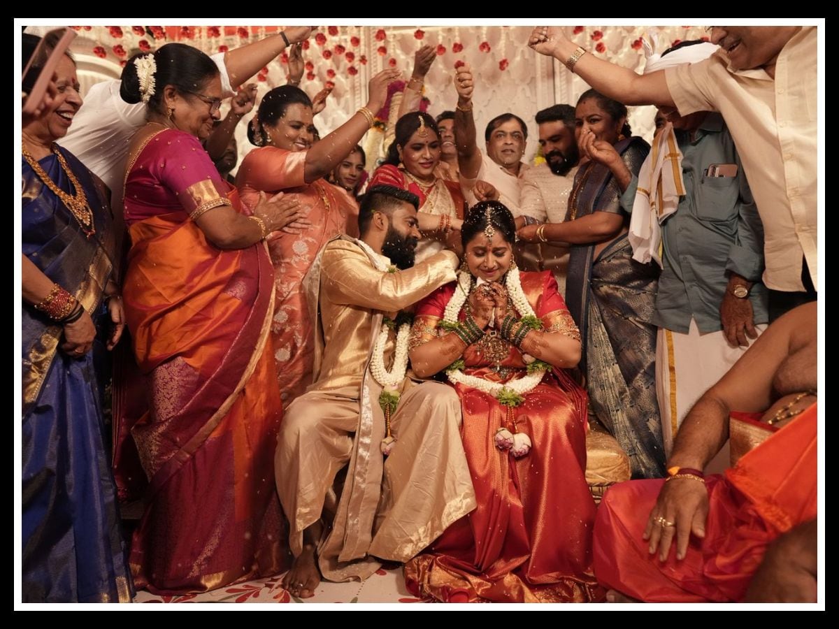 Anushree Roshan Marriage: ಮಾತಿನ ಮಲ್ಲಿಯ ಮದುವೆಯ ಸುಂದರ ಕ್ಷಣಗಳಿವು; ರೋಷನ್ ...