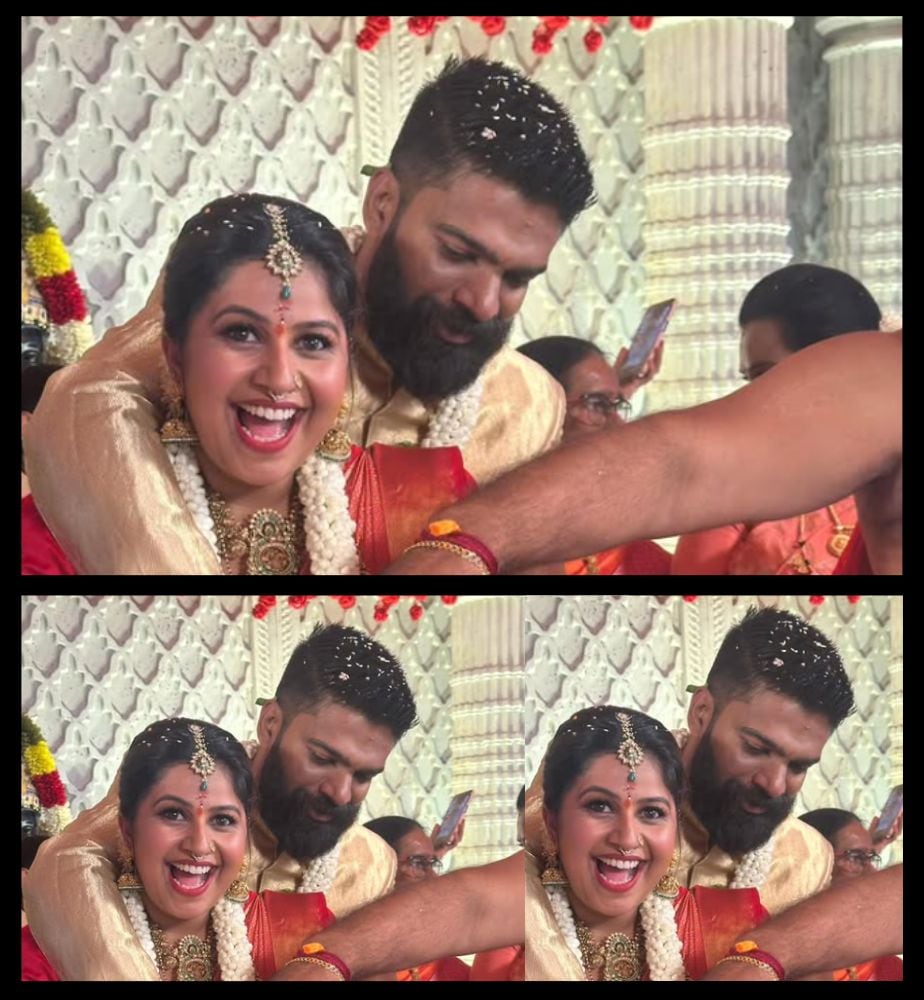 Anushree Roshan Marriage: ಮಾತಿನ ಮಲ್ಲಿಯ ಮದುವೆಯ ಸುಂದರ ಕ್ಷಣಗಳಿವು; ರೋಷನ್ ...