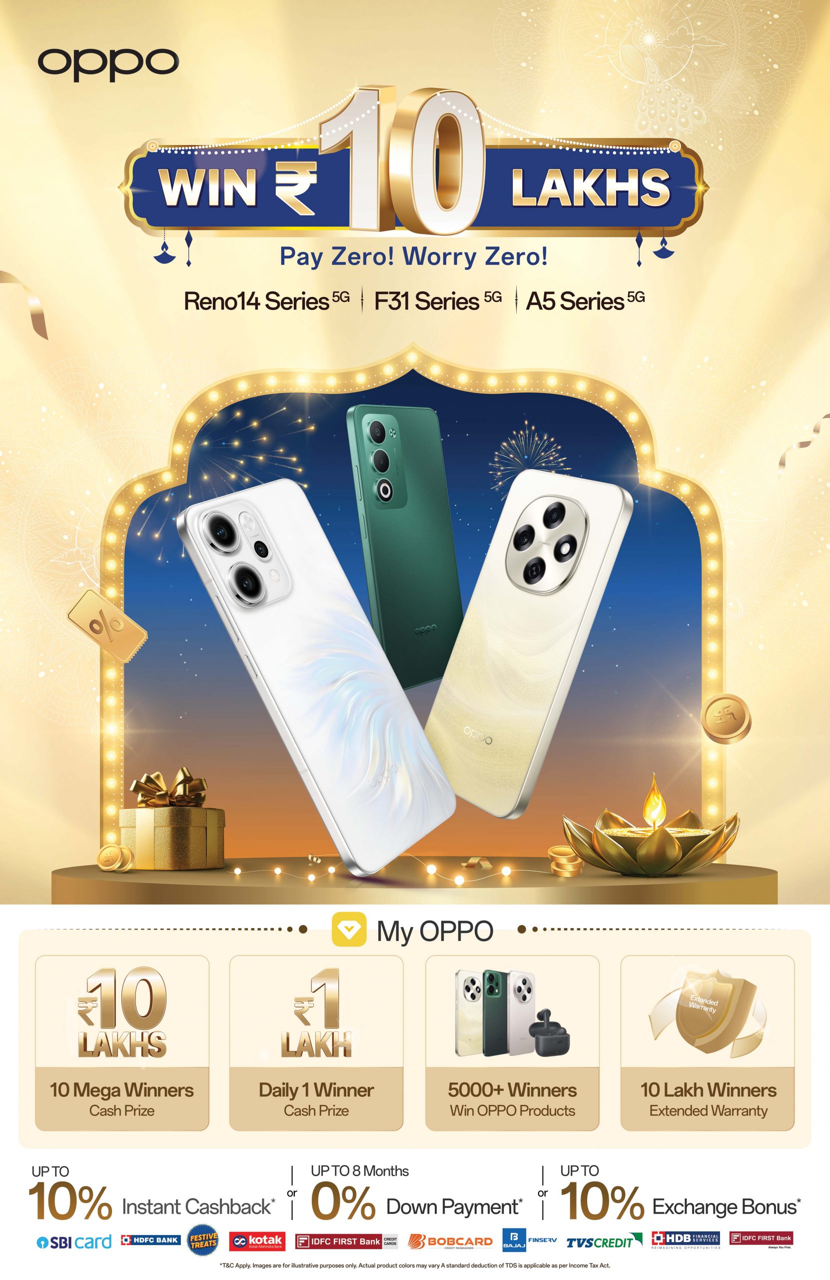 OPPOs Grand Festive Sale: ಮತ್ತೆ ಬಂದಿದೆ OPPO ಗ್ರ್ಯಾಂಡ್ ಫೆಸ್ಟಿವ್ ಸೇಲ್ ...