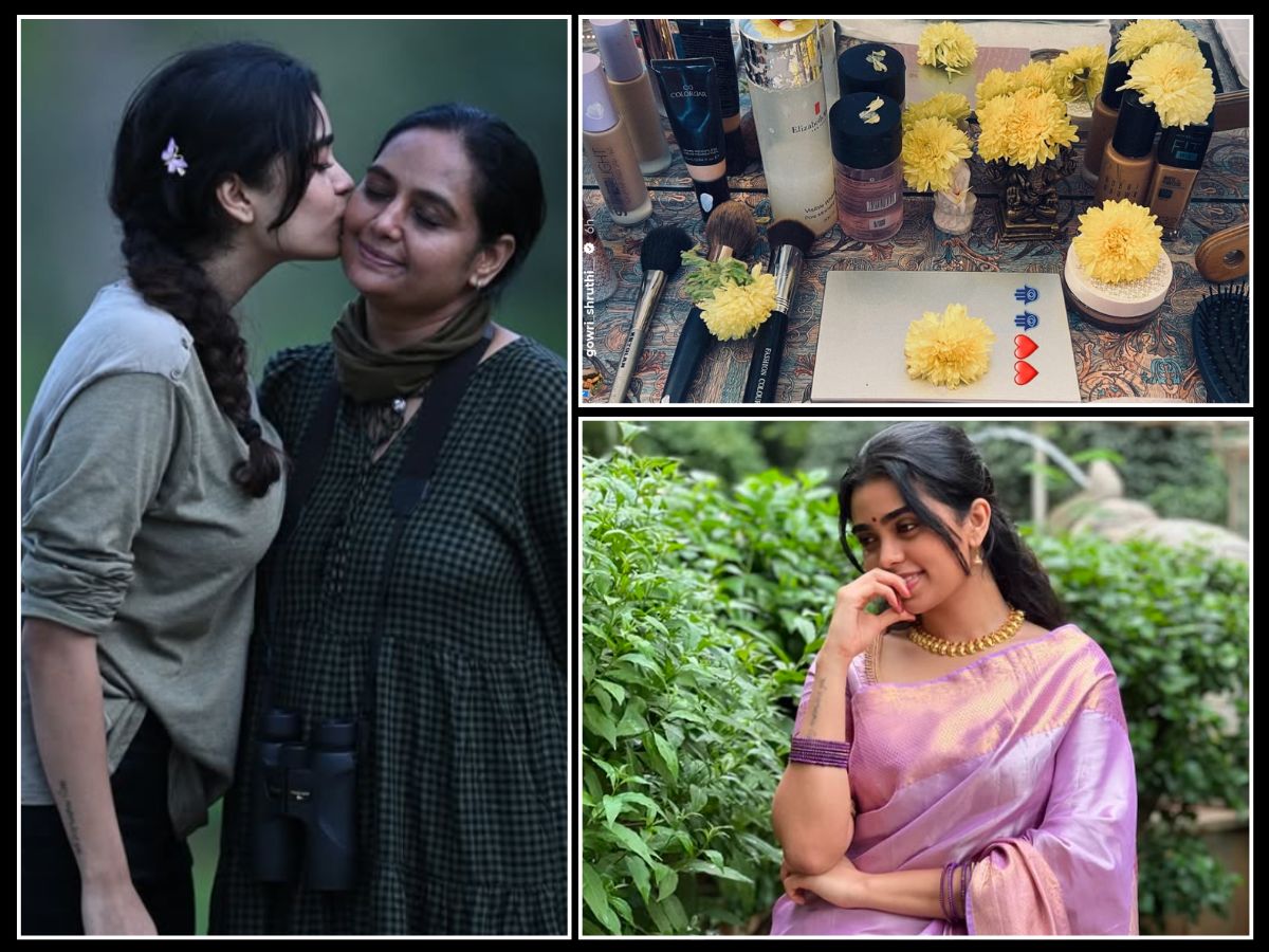 Gowri Shruthi: ಮೇಕಪ್ ಐಟಮ್ಸ್ ಇಟ್ಟು ಪೂಜೆ ಮಾಡಿದ ನಟಿ ಶ್ರುತಿ ಮಗಳು! ಗೌರಿ ಆಯುಧ ಪೂಜೆ ಹೀಗಿತ್ತು | Kannada ...