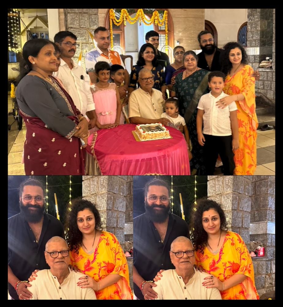 Rishab Shetty: ನನ್ನಪ್ಪನೇ ನನ್ನ ಹೀರೋ ಎಂದ ಡಿವೈನ್ ಸ್ಟಾರ್! ಅಪ್ಪನ 84 ನೇ ಬರ್ತ್ ...