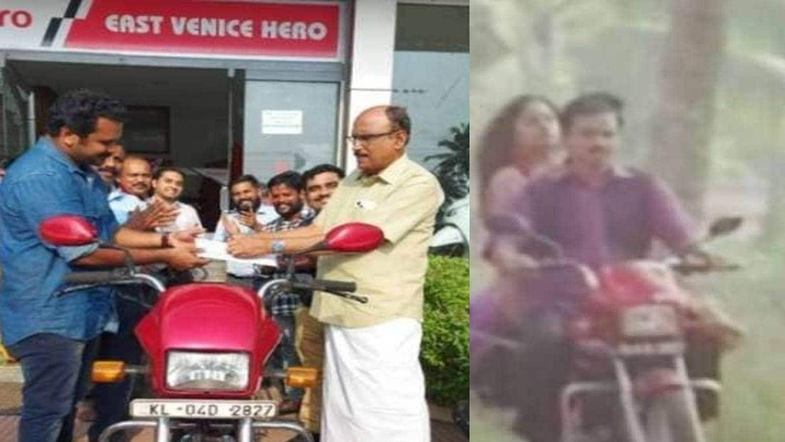 'മിനി'യുമായി 'സുധി' പറന്ന ചുവന്ന സ്‌പ്ലെന്‍ഡര്‍ സ്വന്തമാക്കി കുഞ്ചാക്കോ ...