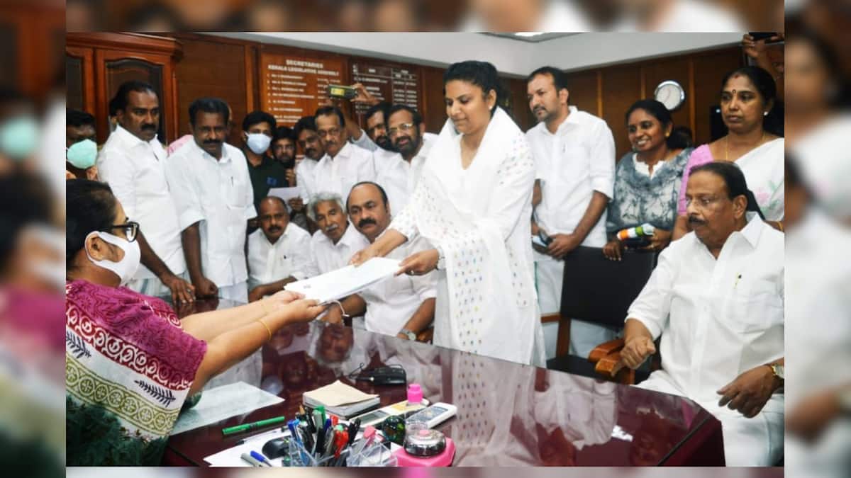 Jebi Mather| രാജ്യസഭാ തെരഞ്ഞെടുപ്പ്: UDF സ്ഥാനാർഥി ജെബി മേത്തര്‍ പത്രിക ...