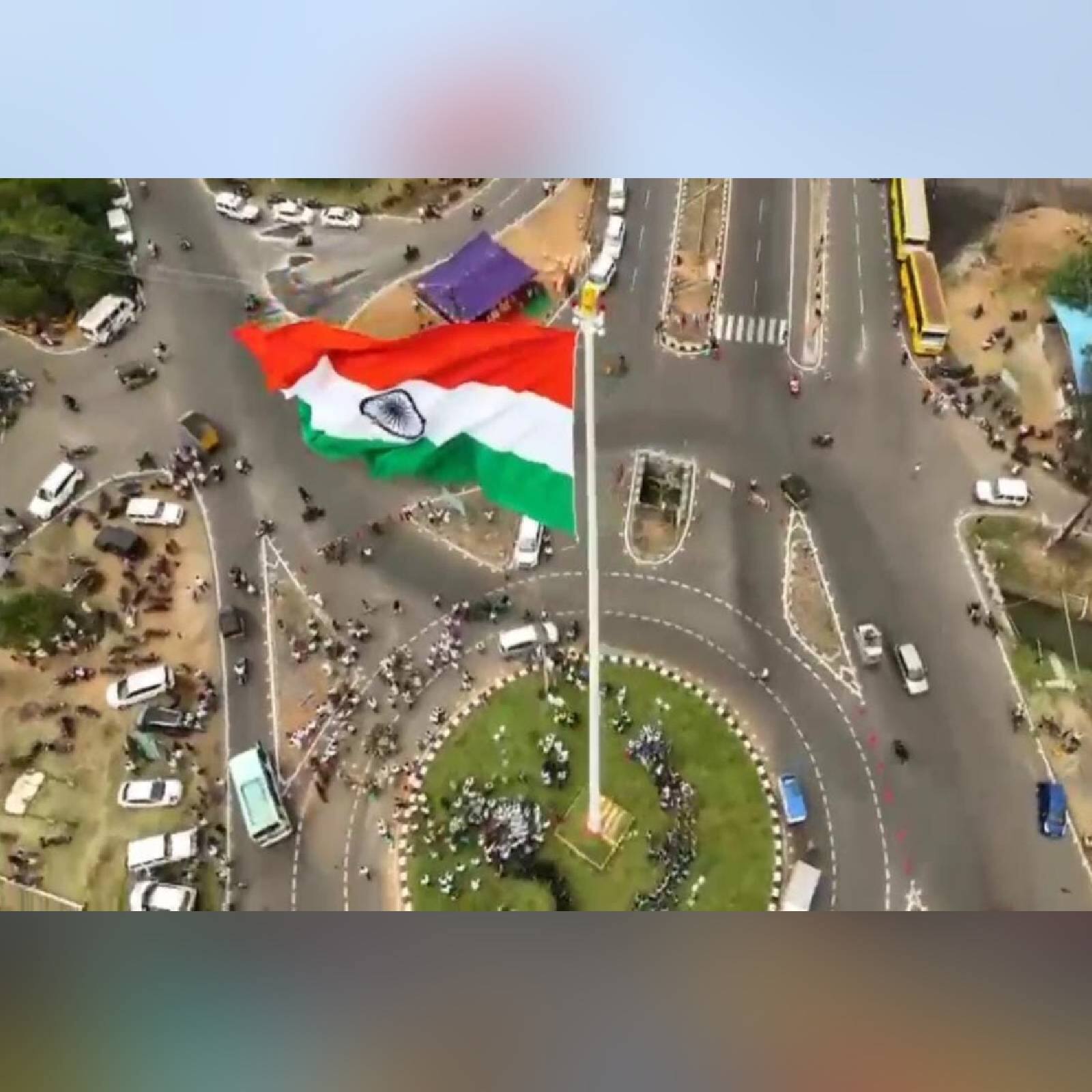 147.60 അടി ഉയരെ തമിഴ്‌നാട്ടിലെ ഏറ്റവും ഉയരം കൂടിയ ദേശീയപതാക ...