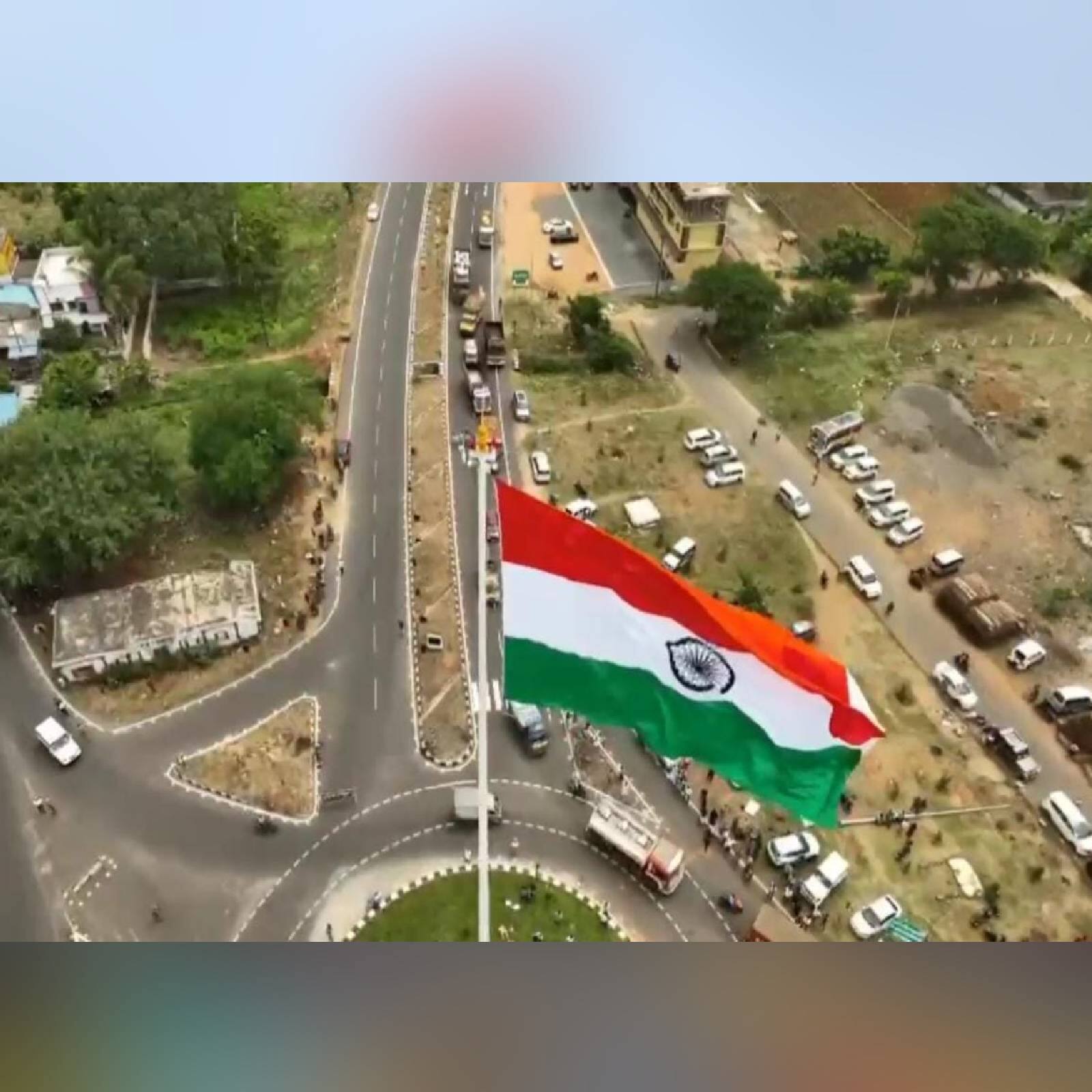 147.60 അടി ഉയരെ തമിഴ്‌നാട്ടിലെ ഏറ്റവും ഉയരം കൂടിയ ദേശീയപതാക ...