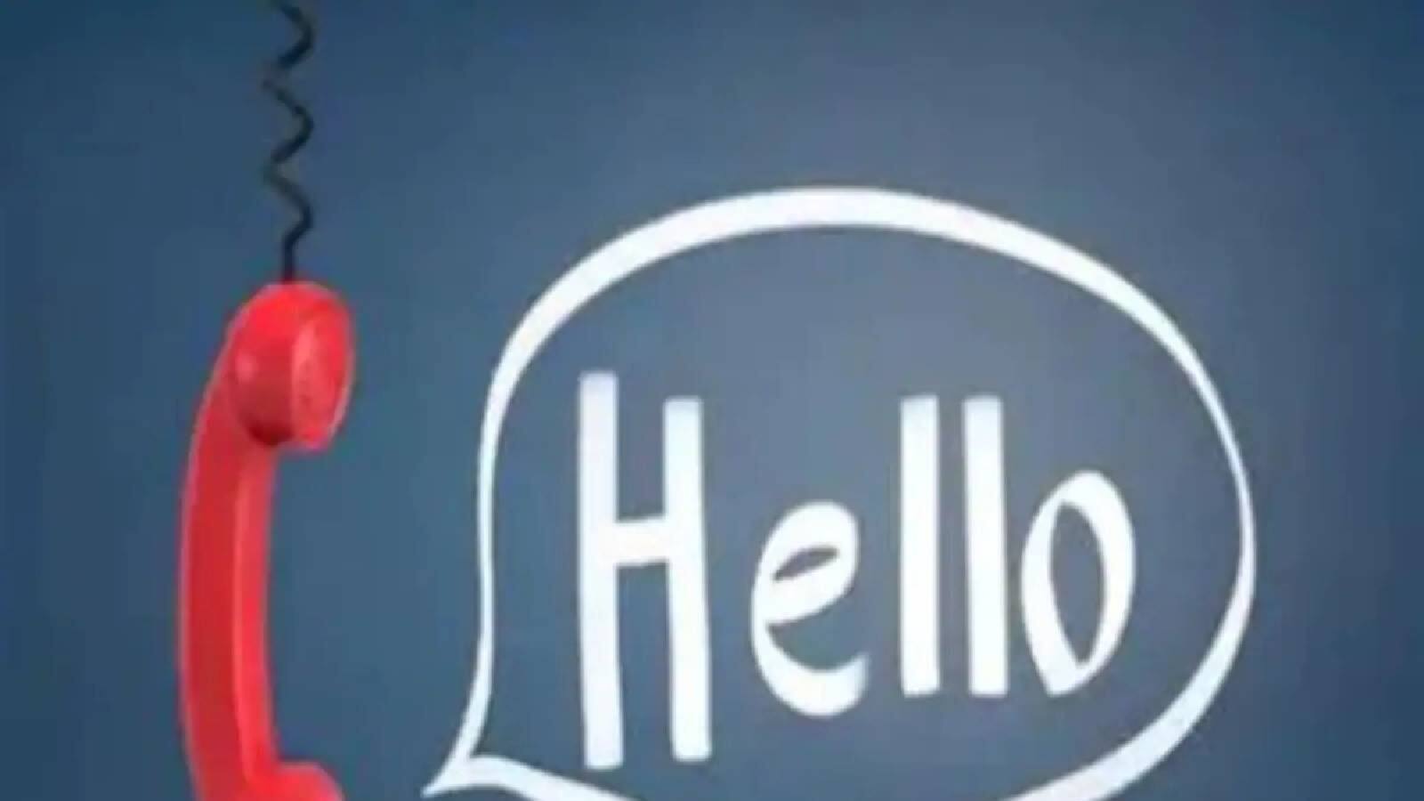 Hello | Why start saying hello when talking on the phone? I know that ...