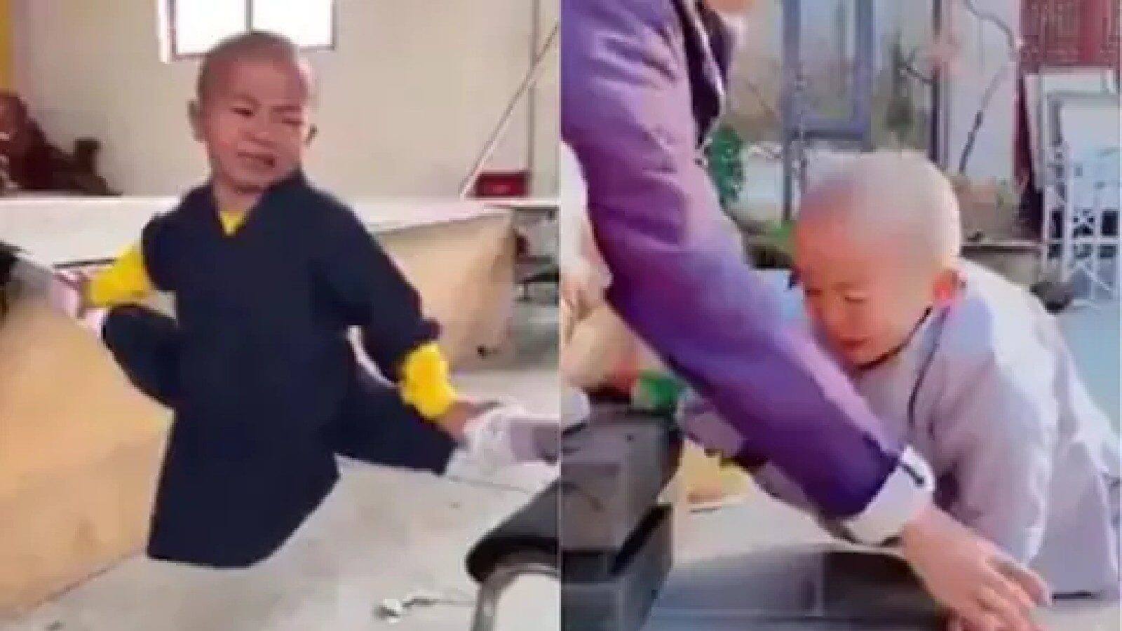 Viral Video of Shaolin Kid's hard Martial Arts Practice | കഠിനമായി ...