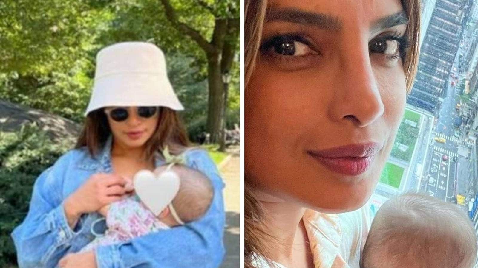 Priyanka Chopra in beautiful moments with her daughter Malti Mary ...