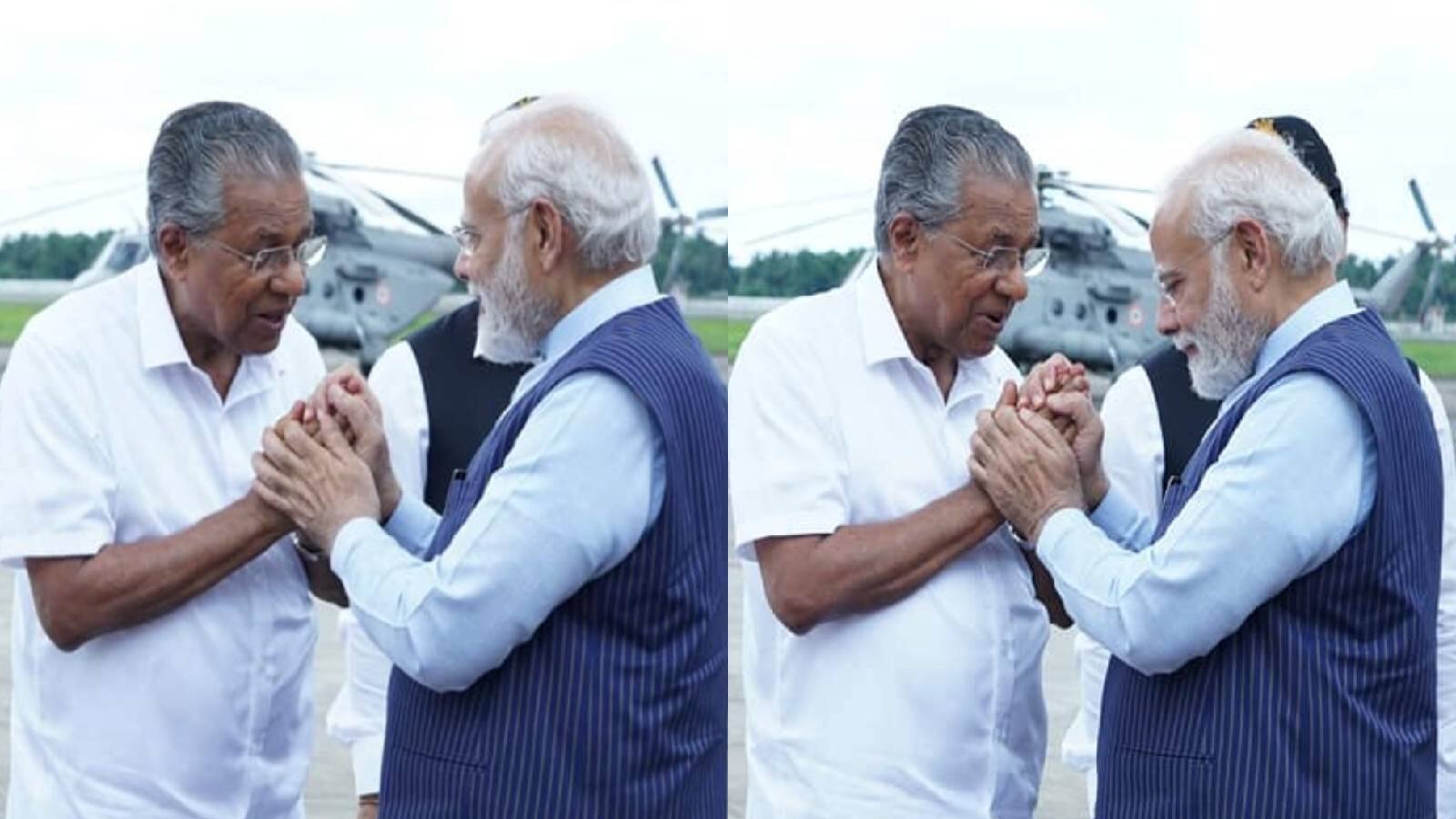 പിണറായിയുടെ കൈപിടിച്ച് യാത്രപറഞ്ഞ് മോദി; 2 ദിവസത്തെ കേരള സന്ദര് ...